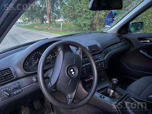 Blue BMW 316 2003 in Riga, with an engine capacity of 1.80 L and mileage of 225 thousand km for 1800 €, photo 8 on AUTOMOTO.COM.LV