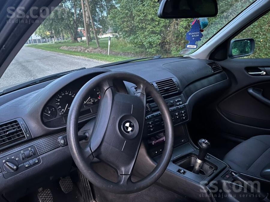 Blue BMW 316 2003 in Riga, with an engine capacity of 1.80 L and mileage of 225 thousand km for 1800 €, photo 8 on AUTOMOTO.COM.LV