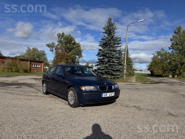 Синий БМВ 316 2004 в Цесис, объемом двигателя 1.80 л и пробегом 0 тыс. км за 1700 €, фото 4 на AUTOMOTO.COM.LV