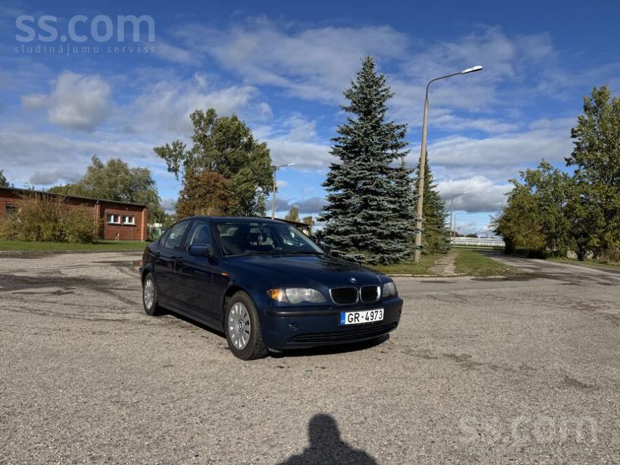 Синий БМВ 316 2004 в Цесис, объемом двигателя 1.80 л и пробегом 0 тыс. км за 1700 €, фото 4 на AUTOMOTO.COM.LV