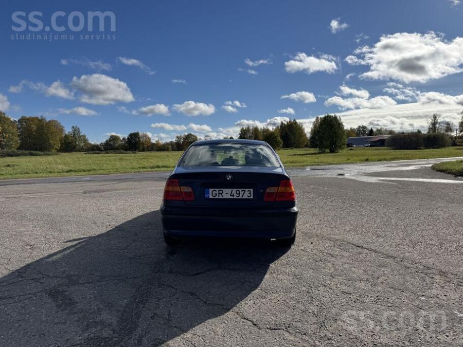 Синий БМВ 316 2004 в Цесис, объемом двигателя 1.80 л и пробегом 0 тыс. км за 1700 €, фото 7 на AUTOMOTO.COM.LV