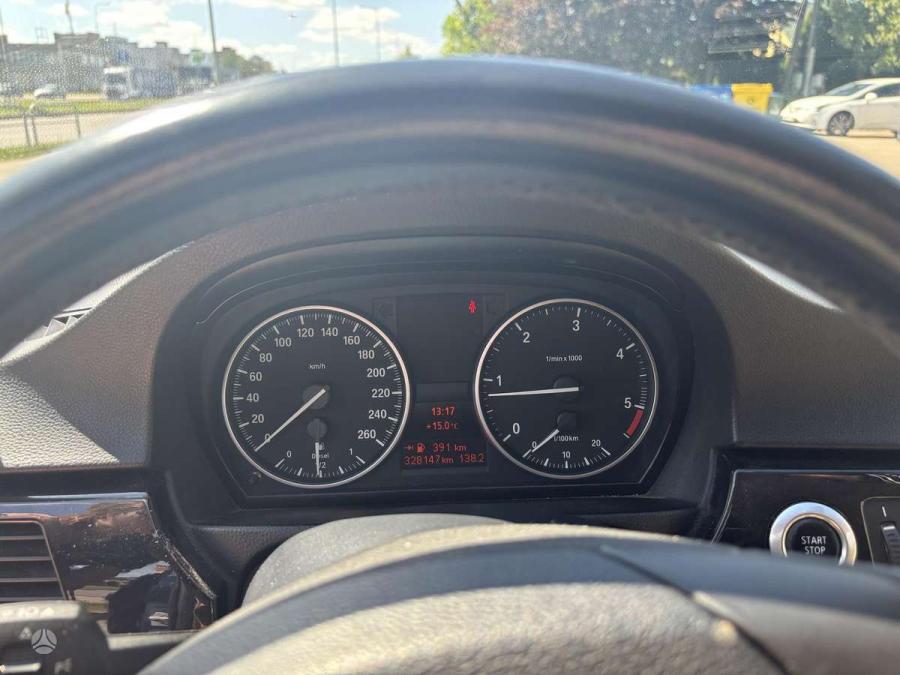 Blue BMW 316 2011 in Kaunas, with an engine capacity of 2.00 L and mileage of 328 thousand km for 4500 €, photo 9 on AUTOMOTO.COM.LV