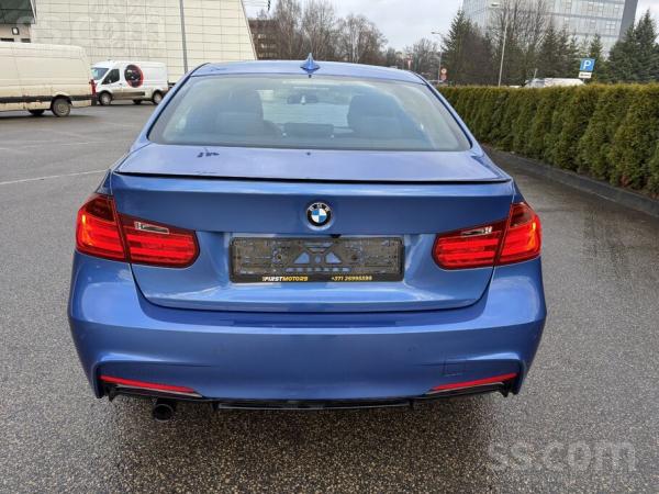 Blue BMW 316 2014 in Riga, with an engine capacity of 1.60 L and mileage of 212 thousand km for 9650 €, photo 5 on AUTOMOTO.COM.LV