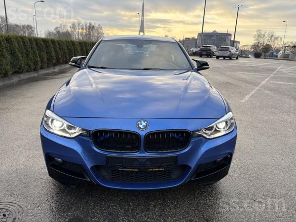 Blue BMW 316 2014 in Riga, with an engine capacity of 1.60 L and mileage of 212 thousand km for 9650 €, photo 6 on AUTOMOTO.COM.LV