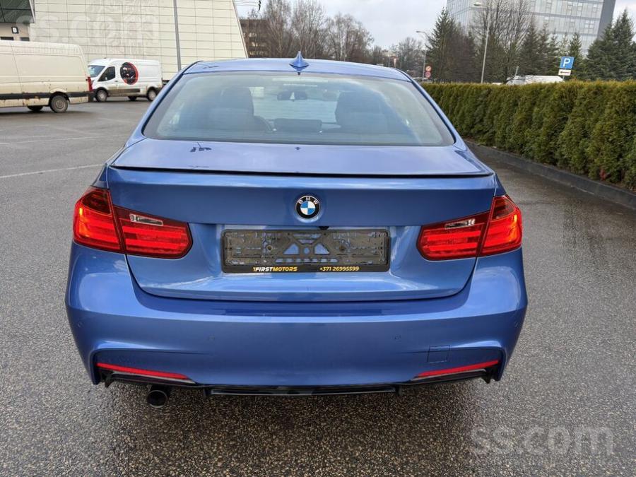 Blue BMW 316 2014 in Riga, with an engine capacity of 1.60 L and mileage of 212 thousand km for 9650 €, photo 5 on AUTOMOTO.COM.LV