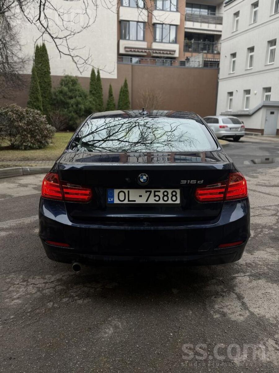 Zils BMW 316 2015 Rīga, ar dzinēja tilpumu 2.00 L un nobraukumu 160 tūkst. km par 12000 €, foto 3 vietnē AUTOMOTO.COM.LV