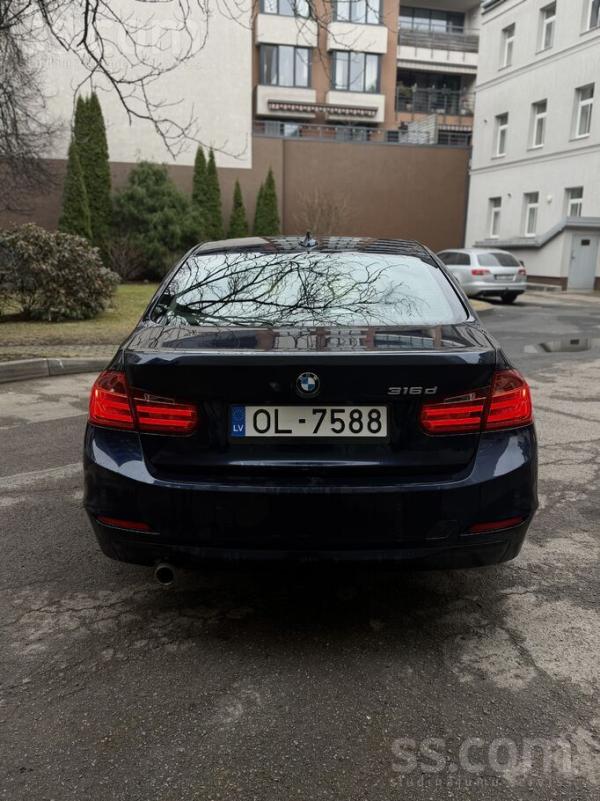 Zils BMW 316 2015 Rīga, ar dzinēja tilpumu 2.00 L un nobraukumu 160 tūkst. km par 11000 €, foto 3 vietnē AUTOMOTO.COM.LV