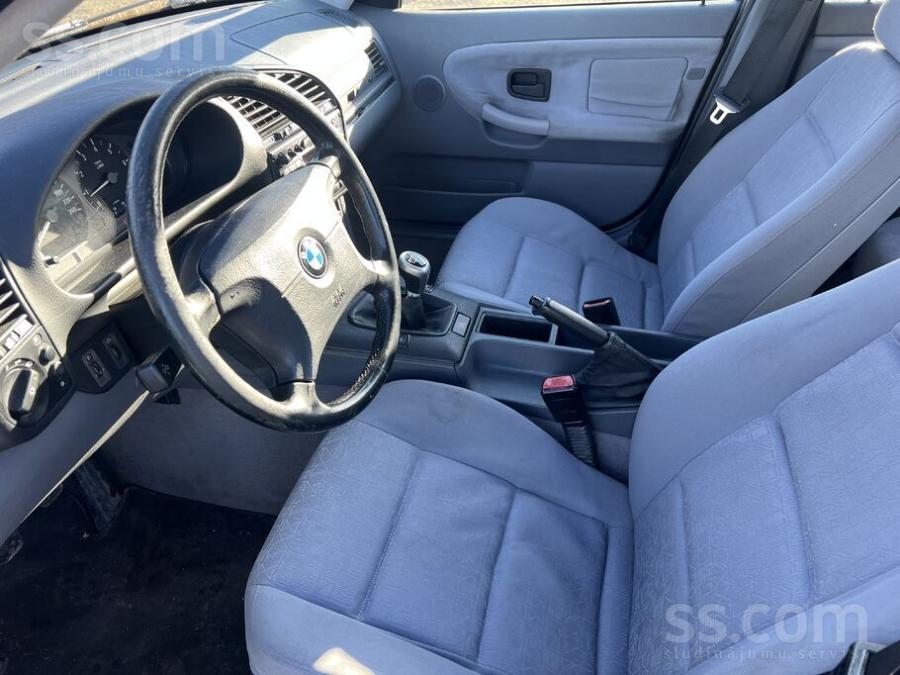 Zils BMW 316 1998 Valka, ar dzinēja tilpumu 1.60 L un nobraukumu 256 tūkst. km par 1900 €, foto 7 vietnē AUTOMOTO.COM.LV