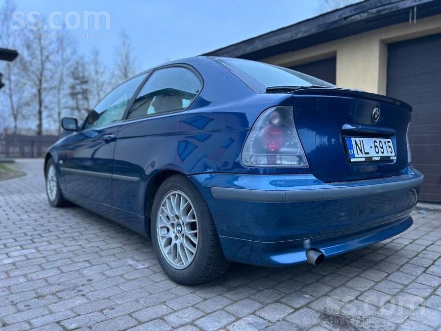 Zils BMW 316 2002 Rīga, ar dzinēja tilpumu 1.80 L un nobraukumu 230 tūkst. km par 1950 €, foto 1 vietnē AUTOMOTO.COM.LV