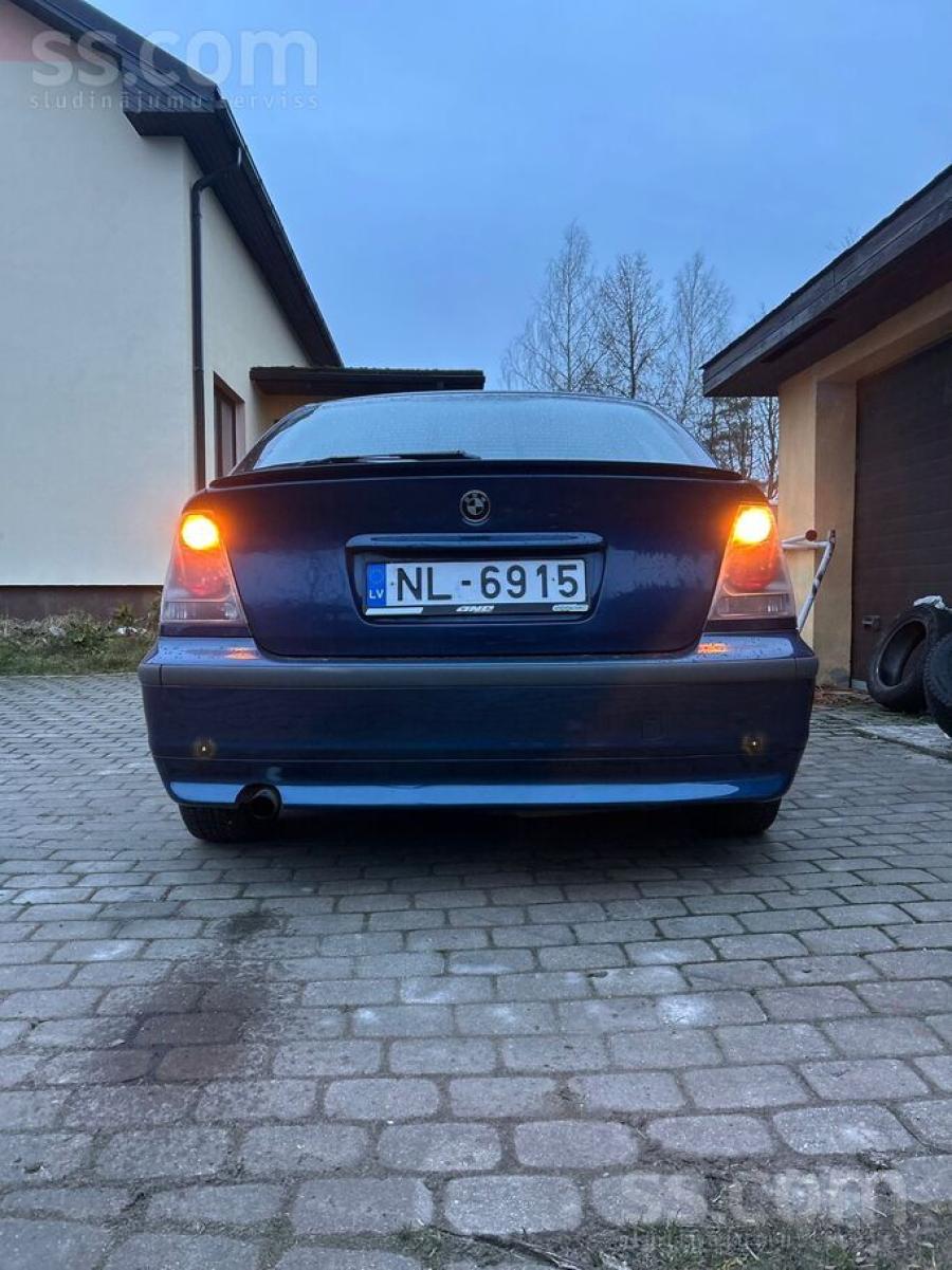 Zils BMW 316 2002 Rīga, ar dzinēja tilpumu 1.80 L un nobraukumu 230 tūkst. km par 1950 €, foto 3 vietnē AUTOMOTO.COM.LV