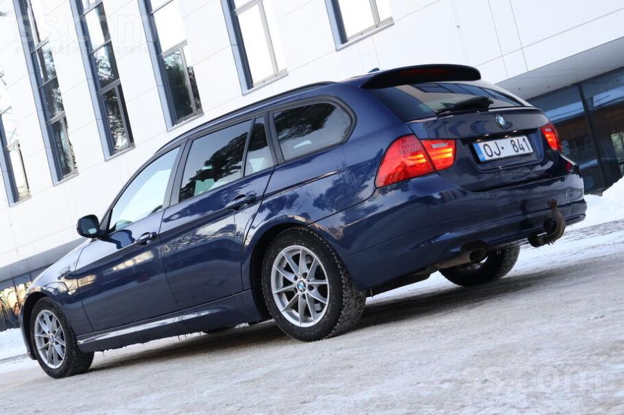 Blue BMW 316 2011 in Valmiera, with an engine capacity of 2.00 L and mileage of 386 thousand km for 3895 €, photo 5 on AUTOMOTO.COM.LV