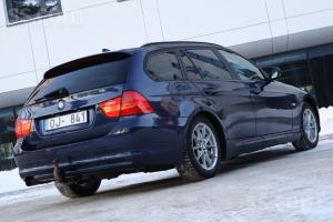 Blue BMW 316 2011 in Valmiera, with an engine capacity of 2.00 L and mileage of 386 thousand km for 3895 €, photo 8 on AUTOMOTO.COM.LV