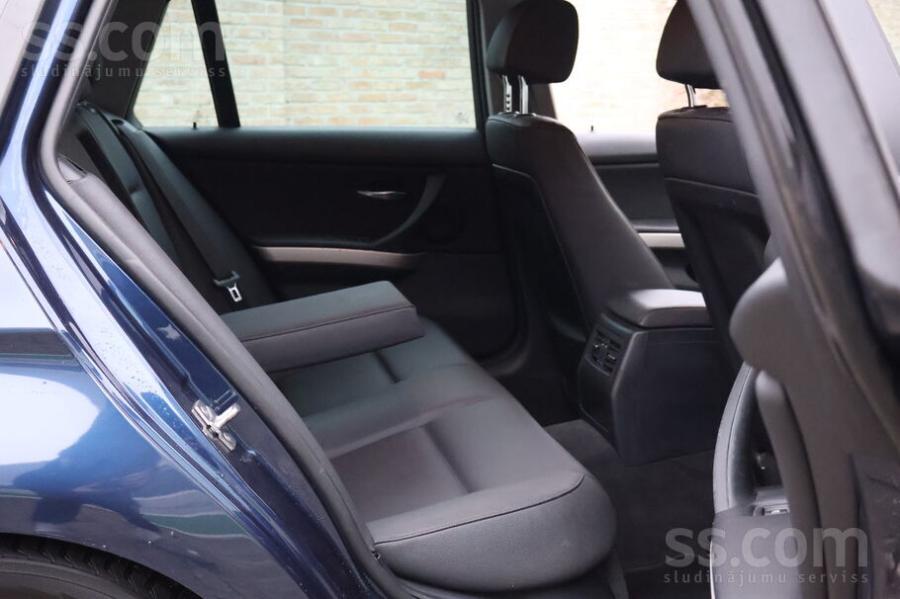 Blue BMW 316 2011 in Valmiera, with an engine capacity of 2.00 L and mileage of 386 thousand km for 3895 €, photo 15 on AUTOMOTO.COM.LV