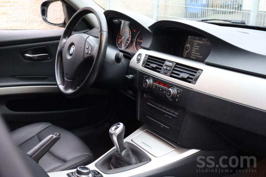 Blue BMW 316 2011 in Valmiera, with an engine capacity of 2.00 L and mileage of 386 thousand km for 3895 €, photo 18 on AUTOMOTO.COM.LV
