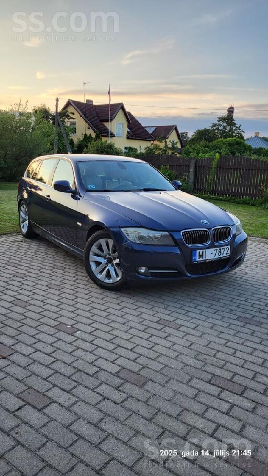 Zils BMW 316 2012 Talsi, ar dzinēja tilpumu 2.00 L un nobraukumu 293 tūkst. km par 5000 €, foto 3 vietnē AUTOMOTO.COM.LV