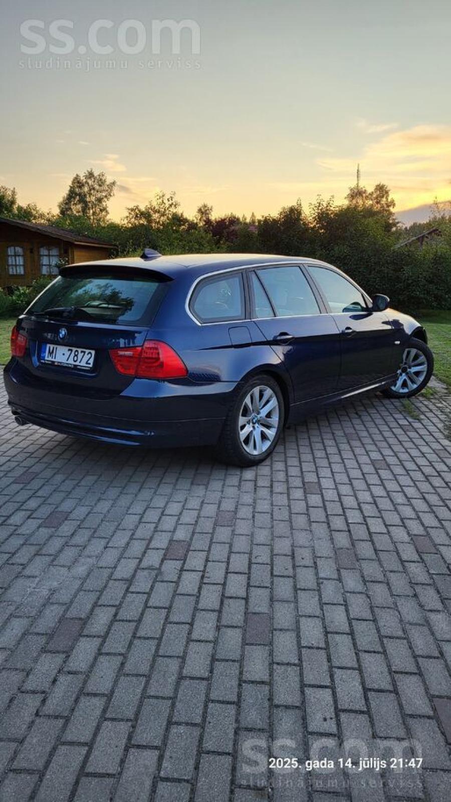Blue BMW 316 2012 in Talsi, with an engine capacity of 2.00 L and mileage of 293 thousand km for 4600 €, photo 1 on AUTOMOTO.COM.LV