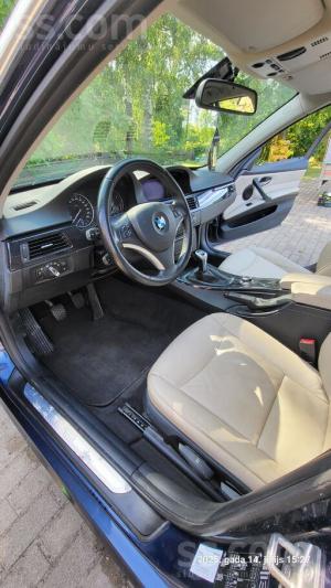 Blue BMW 316 2012 in Talsi, with an engine capacity of 2.00 L and mileage of 293 thousand km for 4600 €, photo 8 on AUTOMOTO.COM.LV