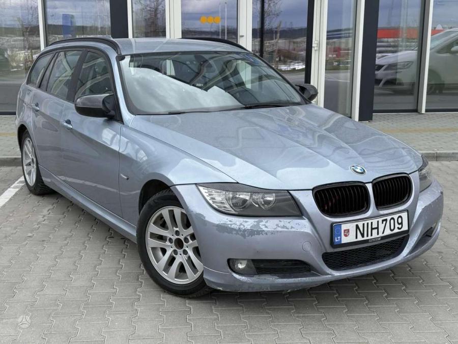 Blue BMW 316 2012 in Vilnius, with an engine capacity of 2.00 L and mileage of 349 thousand km for 2800 €, photo 1 on AUTOMOTO.COM.LV