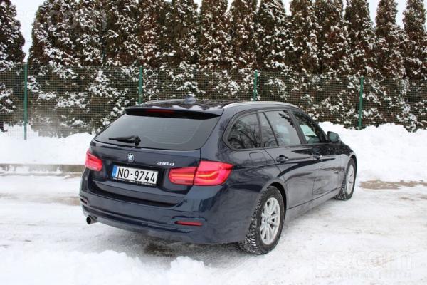 Zils BMW 316 2016 Rīga, ar dzinēja tilpumu 2.00 L un nobraukumu 290 tūkst. km par 7990 €, foto 6 vietnē AUTOMOTO.COM.LV