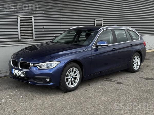 Blue BMW 316 2018 in Riga, with an engine capacity of 2.00 L and mileage of 92 thousand km for 12900 €, photo 1 on AUTOMOTO.COM.LV