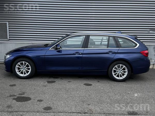 Blue BMW 316 2018 in Riga, with an engine capacity of 2.00 L and mileage of 92 thousand km for 12900 €, photo 2 on AUTOMOTO.COM.LV