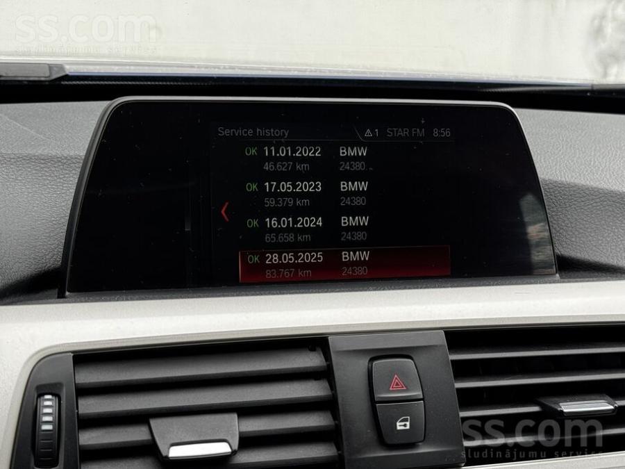 Синий БМВ 316 2018 в Рига, объемом двигателя 2.00 л и пробегом 92 тыс. км за 12900 €, фото 22 на AUTOMOTO.COM.LV
