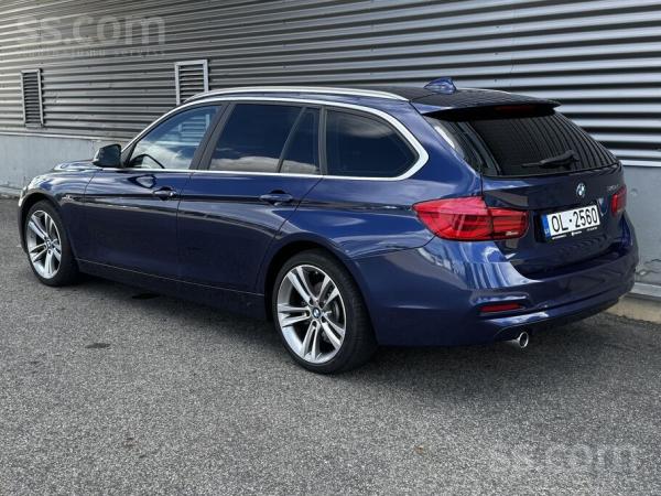 Blue BMW 316 2018 in Riga, with an engine capacity of 2.00 L and mileage of 95 thousand km for 13200 €, photo 4 on AUTOMOTO.COM.LV