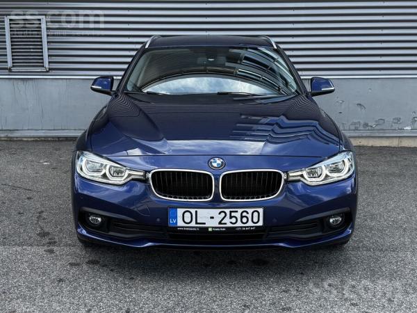 Blue BMW 316 2018 in Riga, with an engine capacity of 2.00 L and mileage of 95 thousand km for 13200 €, photo 9 on AUTOMOTO.COM.LV