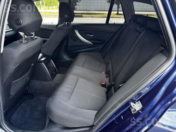 Blue BMW 316 2018 in Riga, with an engine capacity of 2.00 L and mileage of 95 thousand km for 13200 €, photo 11 on AUTOMOTO.COM.LV