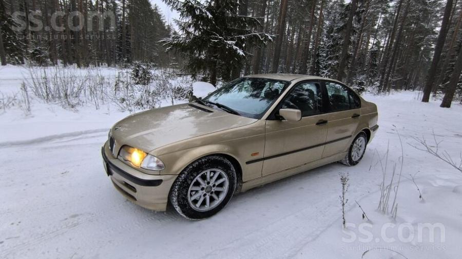 Brūns BMW 316 1999 Cēsis, ar dzinēja tilpumu 1.80 L un nobraukumu 232 tūkst. km par 1800 €, foto 3 vietnē AUTOMOTO.COM.LV