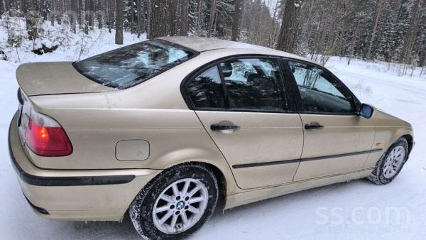 Brown BMW 316 1999 in Cesis, with an engine capacity of 1.80 L and mileage of 232 thousand km for 1800 €, photo 9 on AUTOMOTO.COM.LV