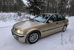 Brūns BMW 316 1999 Cēsis, ar dzinēja tilpumu 1.80 L un nobraukumu 233 tūkst. km par 1690 €, foto  vietnē AUTOMOTO.COM.LV