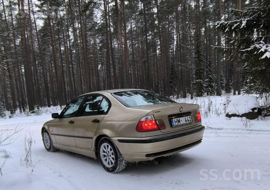 Brūns BMW 316 1999 Cēsis, ar dzinēja tilpumu 1.80 L un nobraukumu 233 tūkst. km par 1690 €, foto 2 vietnē AUTOMOTO.COM.LV