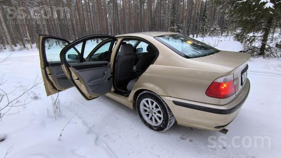 Brūns BMW 316 1999 Cēsis, ar dzinēja tilpumu 1.80 L un nobraukumu 233 tūkst. km par 1690 €, foto 7 vietnē AUTOMOTO.COM.LV