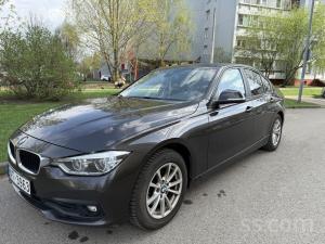 Brown BMW 316 2017 in Riga, with an engine capacity of 2.00 L and mileage of 302 thousand km for 10500 €, photo 5 on AUTOMOTO.COM.LV
