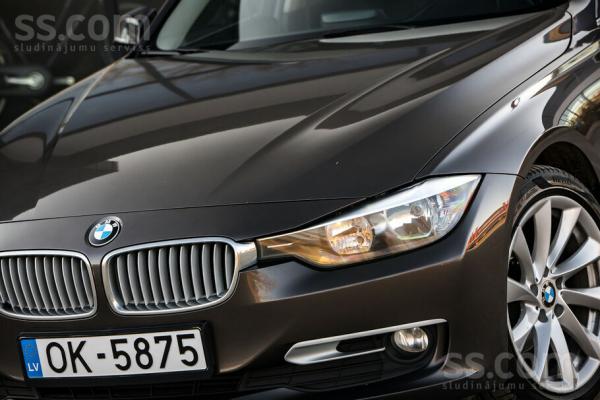 Brown BMW 316 2013 in Jelgava, with an engine capacity of 2.00 L and mileage of 0 thousand km for 7650 €, photo 5 on AUTOMOTO.COM.LV