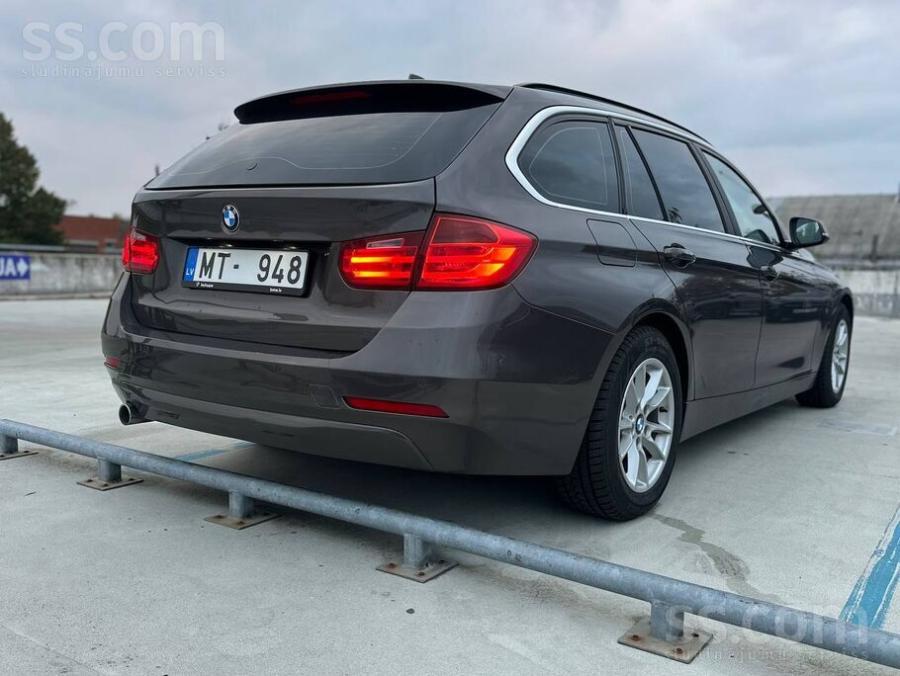Brown BMW 316 2013 in Riga, with an engine capacity of 2.00 L and mileage of 281 thousand km for 6250 €, photo 5 on AUTOMOTO.COM.LV