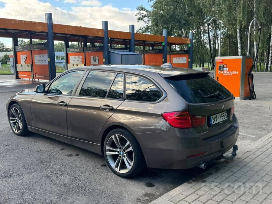 Brown BMW 316 2013 in Riga, with an engine capacity of 2.00 L and mileage of 310 thousand km for 6000 €, photo 4 on AUTOMOTO.COM.LV
