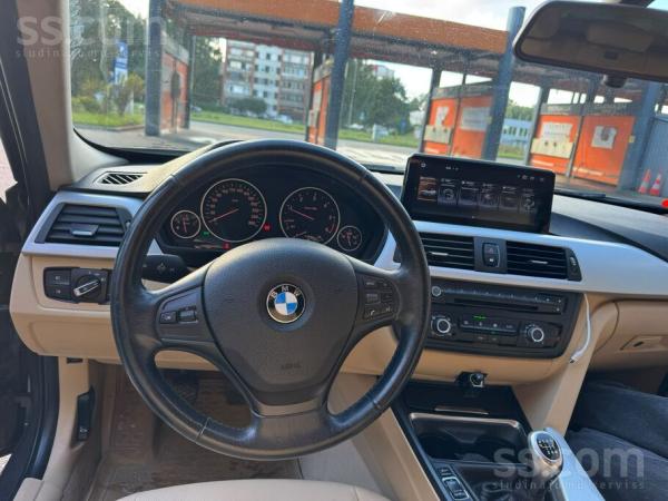 Brown BMW 316 2013 in Riga, with an engine capacity of 2.00 L and mileage of 310 thousand km for 6000 €, photo 6 on AUTOMOTO.COM.LV