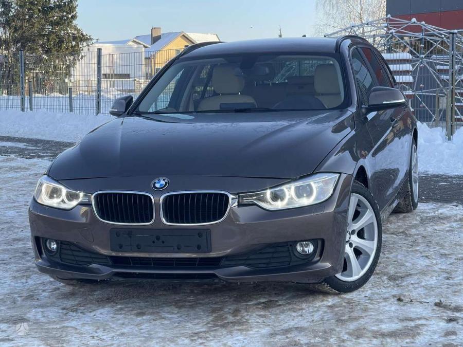 Brown BMW 316 2014 in Vilnius, with an engine capacity of 2.00 L and mileage of 230 thousand km for 7999 €, photo 13 on AUTOMOTO.COM.LV