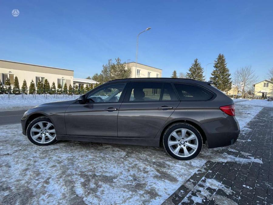 Brown BMW 316 2014 in Vilnius, with an engine capacity of 2.00 L and mileage of 230 thousand km for 7999 €, photo 16 on AUTOMOTO.COM.LV