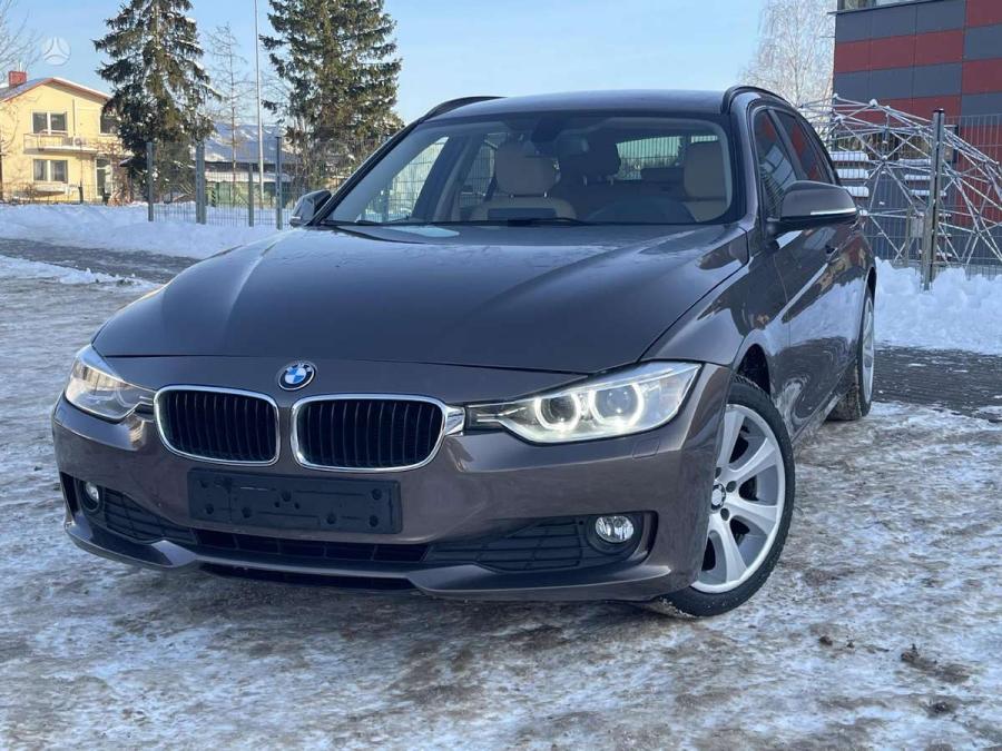 Brown BMW 316 2014 in Vilnius, with an engine capacity of 2.00 L and mileage of 231 thousand km for 8450 €, photo 6 on AUTOMOTO.COM.LV