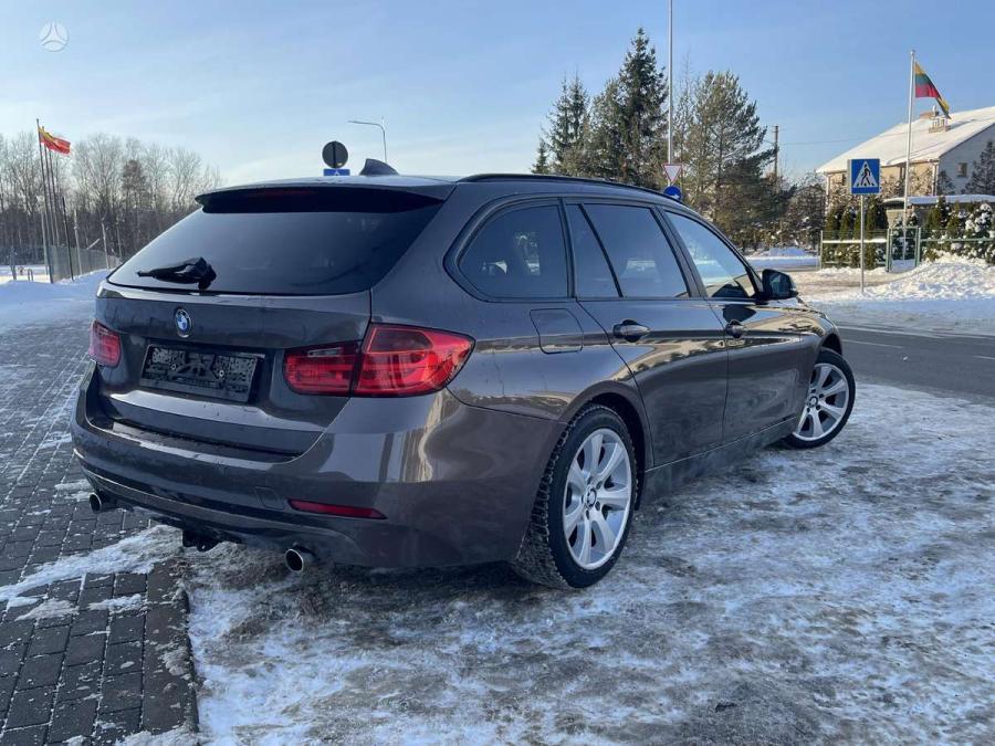 Brown BMW 316 2014 in Vilnius, with an engine capacity of 2.00 L and mileage of 231 thousand km for 8450 €, photo 7 on AUTOMOTO.COM.LV