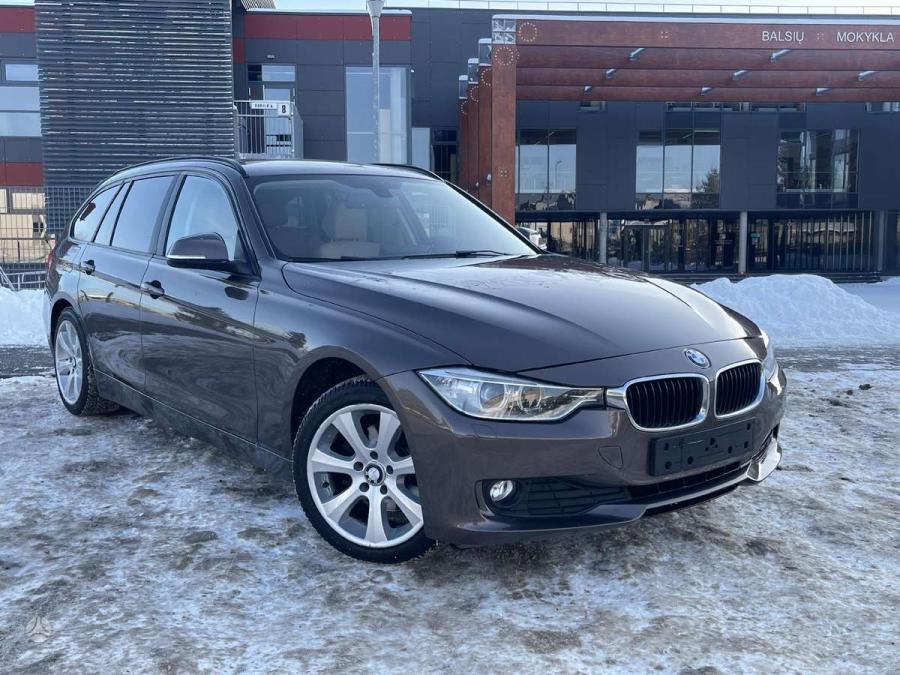 Brown BMW 316 2014 in Vilnius, with an engine capacity of 2.00 L and mileage of 231 thousand km for 8450 €, photo 13 on AUTOMOTO.COM.LV