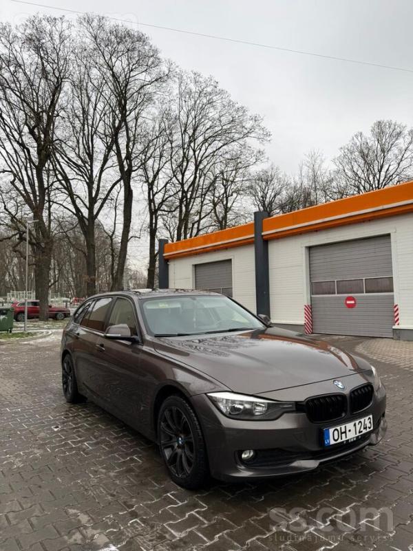 Brown BMW 316 2014 in Jelgava, with an engine capacity of 1.60 L and mileage of 298 thousand km for 6400 €, photo 1 on AUTOMOTO.COM.LV