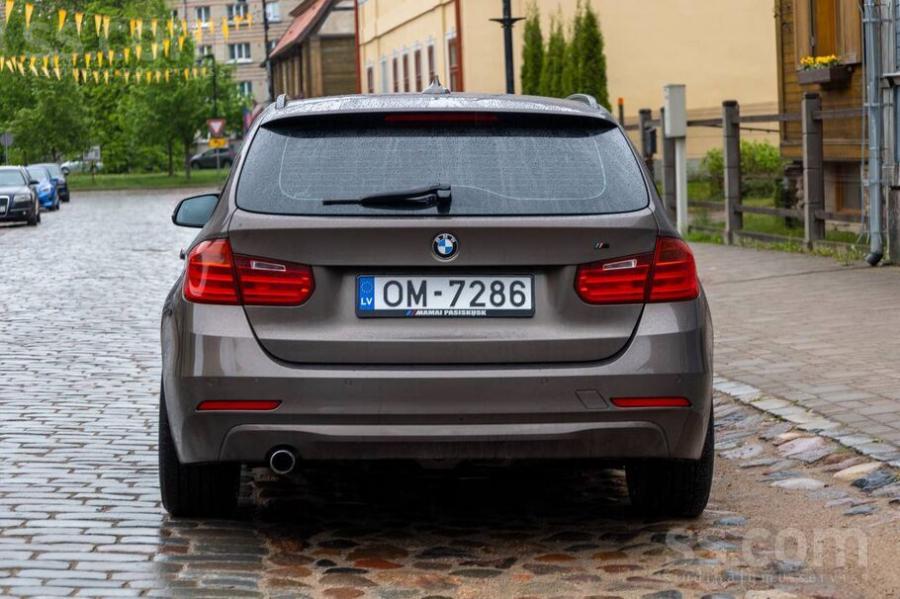 Brūns BMW 316 2014 Jelgava, ar dzinēja tilpumu 2.00 L un nobraukumu 290 tūkst. km par 7399 €, foto 8 vietnē AUTOMOTO.COM.LV
