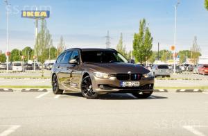 Brown BMW 316 2014 in Riga, with an engine capacity of 2.00 L and mileage of 296 thousand km for 7290 €, photo 3 on AUTOMOTO.COM.LV