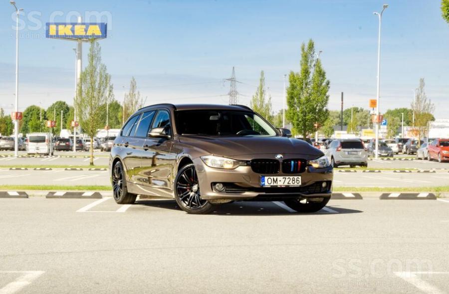 Brown BMW 316 2014 in Riga, with an engine capacity of 2.00 L and mileage of 296 thousand km for 7290 €, photo 3 on AUTOMOTO.COM.LV