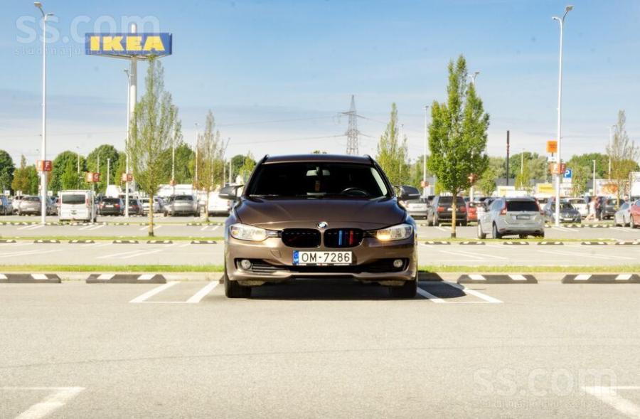 Brown BMW 316 2014 in Riga, with an engine capacity of 2.00 L and mileage of 296 thousand km for 7290 €, photo 4 on AUTOMOTO.COM.LV