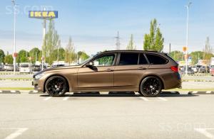 Brown BMW 316 2014 in Riga, with an engine capacity of 2.00 L and mileage of 296 thousand km for 7290 €, photo 6 on AUTOMOTO.COM.LV